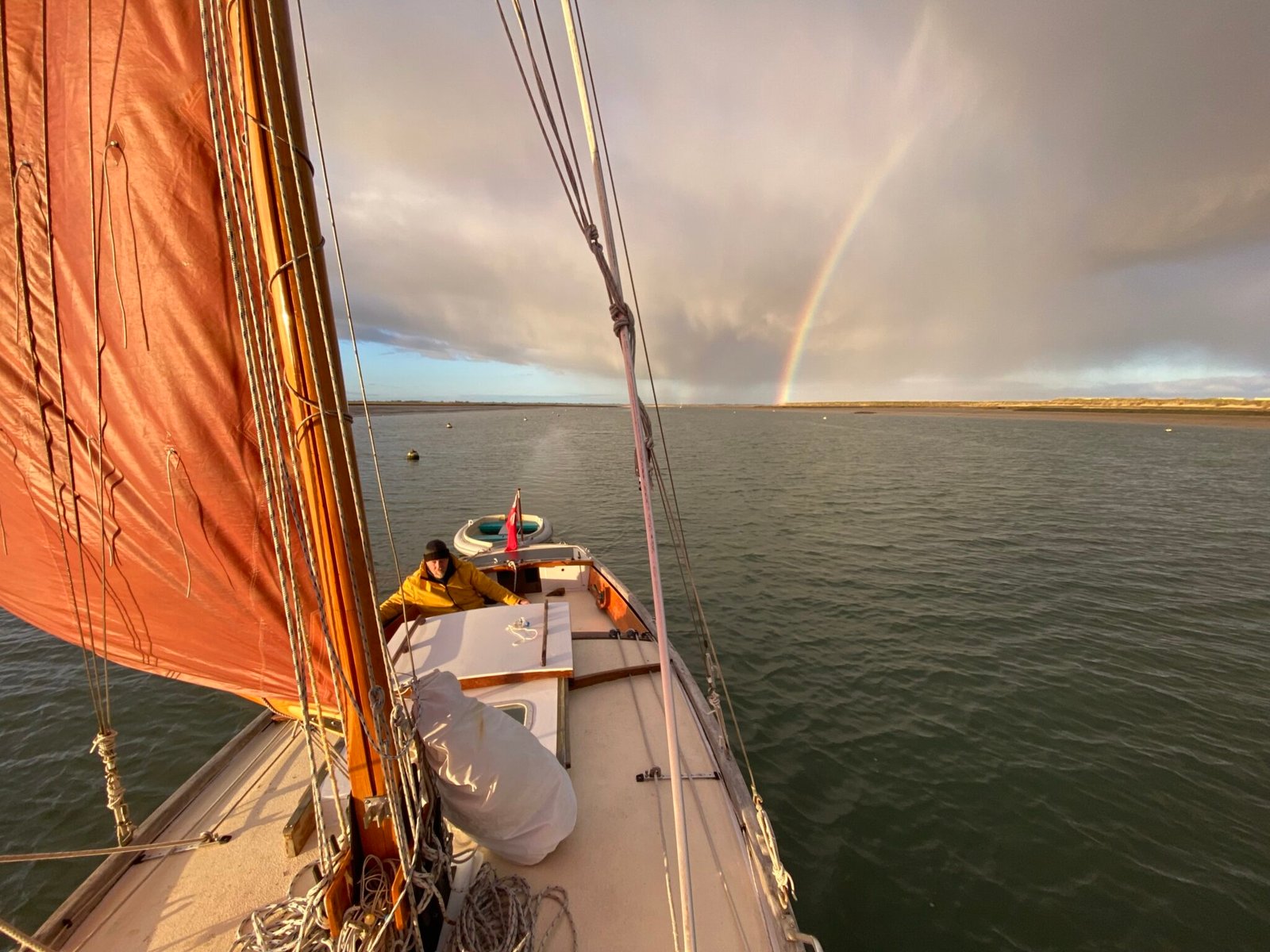 A winter sail: rainbows and seals – EASTCOASTER NEWS